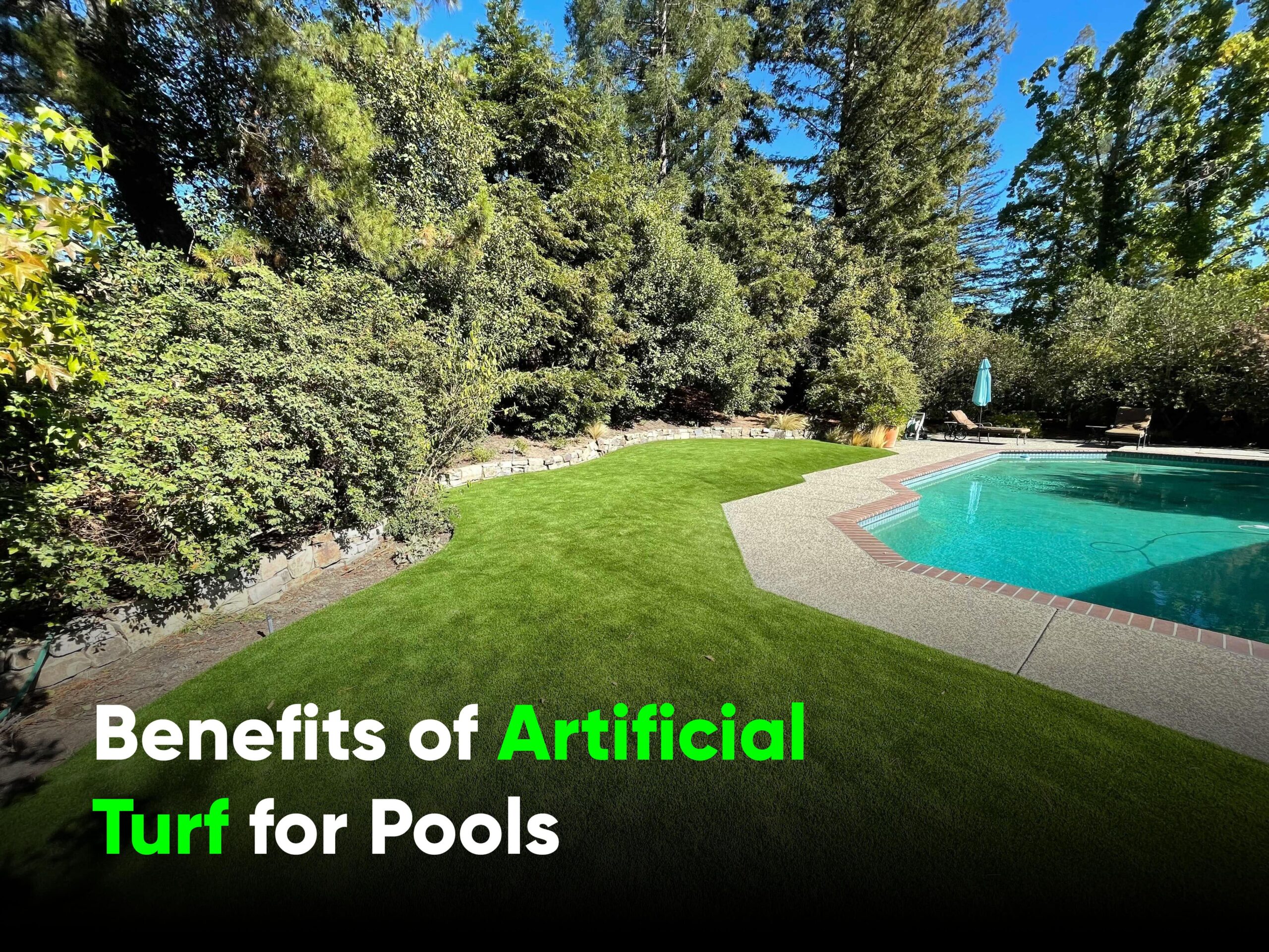 How to Landscape Your Swimming Pool With Artificial Turf